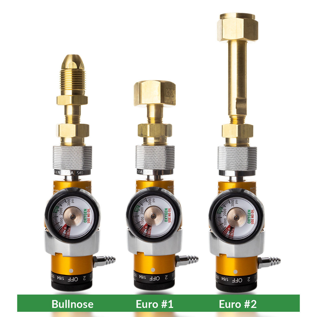 International High Pressure Low Flow Oxygen Regulator (Euro #2) - Home ...